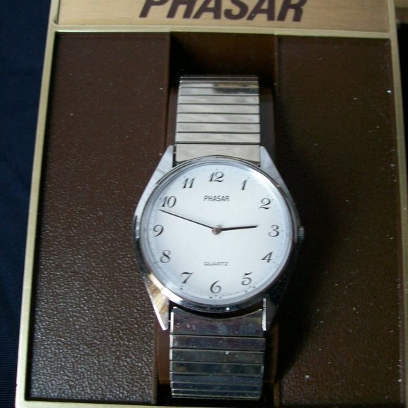 Vintage | Accessories | Vintage Sears Phasar Mens Watch Nib | Poshmark